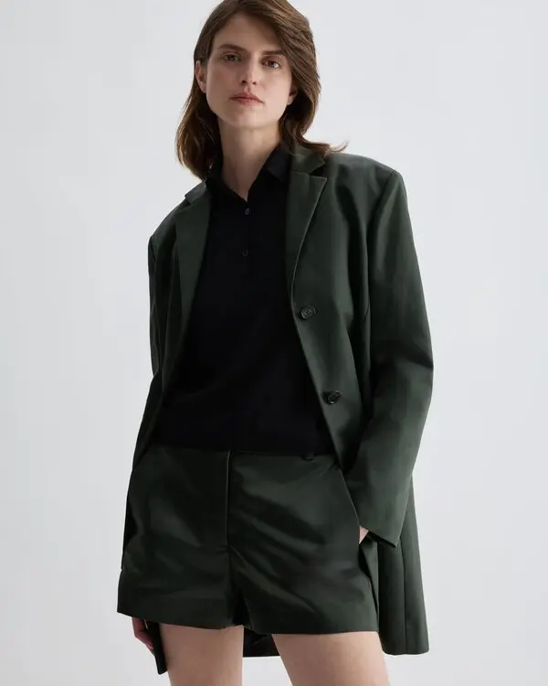 Veronica De Piante Belle Technical Cotton Shorts