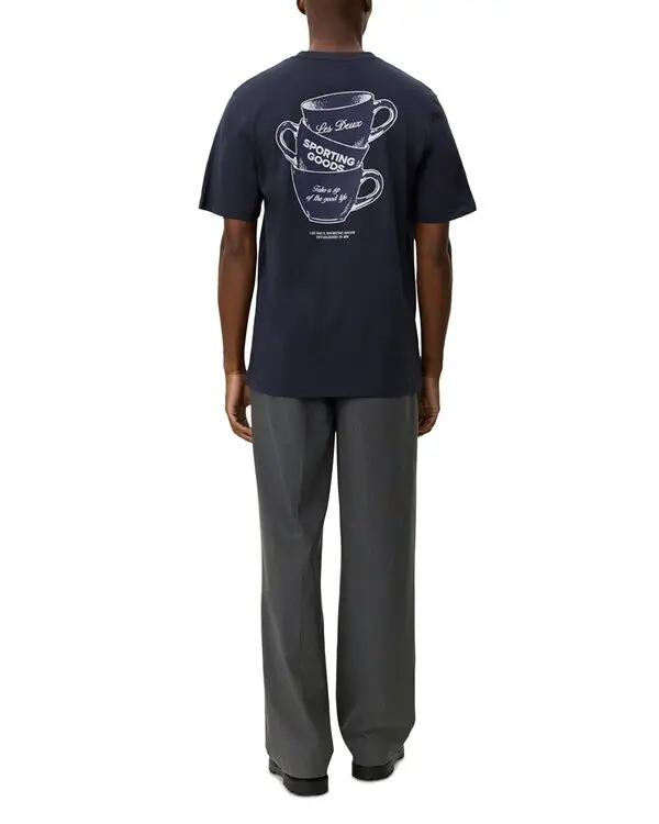 LES DEUX Artist T-shirt - Dark Navy