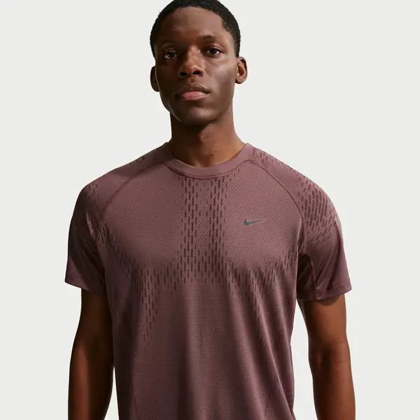 Nike Stride Plus Dri-fit Adv Short-sleeve Running Top - Purple