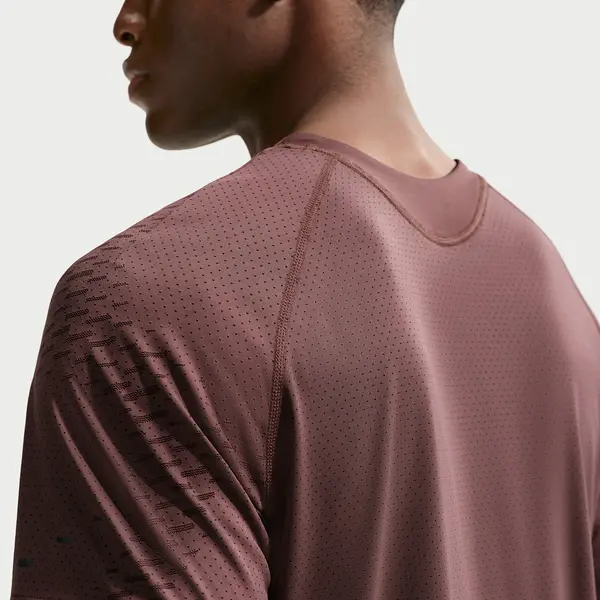 Nike Dri-fit Adv Short-sleeve Running Top - Purple
