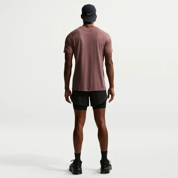 Nike Dri-fit Adv Short-sleeve Running Top - Purple