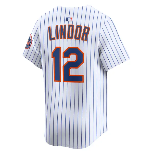 Nike Francisco Lindor New York Mets Mlb Limited Jersey - White