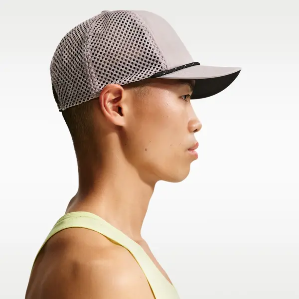 Nike Pro Dri-fit Unstructured Swoosh Run Cap - Grey