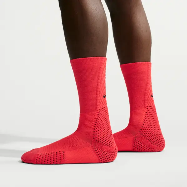 Nike Dri-fit Adv Cushioned Crew Socks - Red