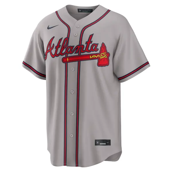 Nike Ronald Acuã±a Jr. Atlanta Braves Mlb Replica Jersey - Grey