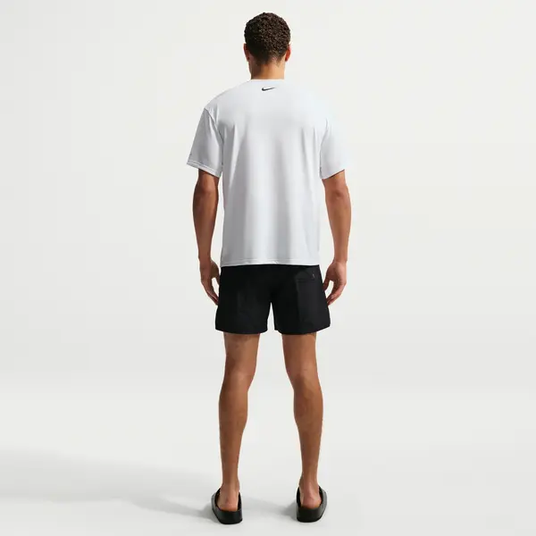 Nike Dri-fit Uv Short Sleeve Top - White