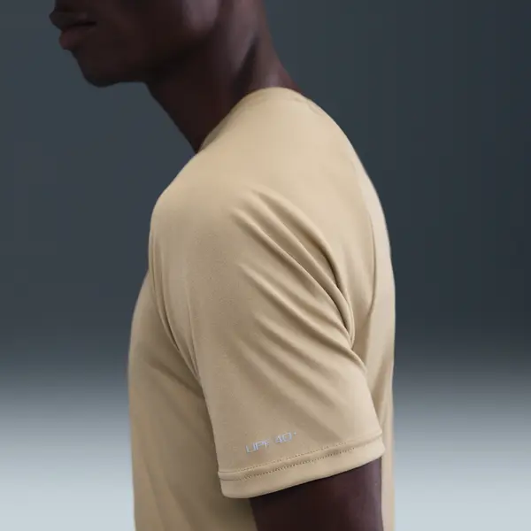 Nike Hydroguard Essential Dri-fit Uv Short Sleeve Top - Brown