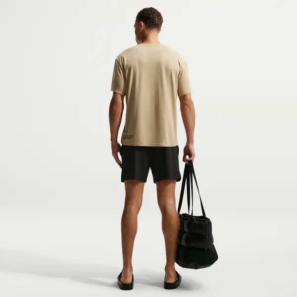 Nike Hydroguard Dri-fit Uv Short Sleeve Top - Brown