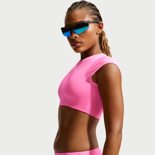 Nike Swim Cropped Swim Top