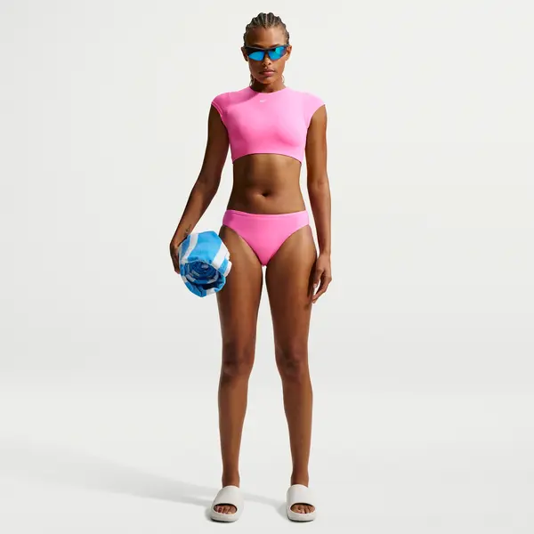 Nike Swim Cropped Swim Top