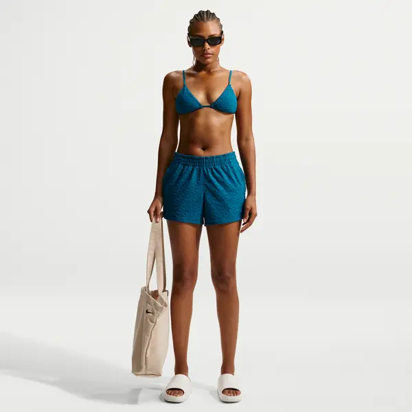 Nike Breaker Terry Texture Cover-up Short - Blue