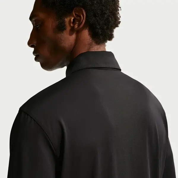 Nike Velocity Dri-fit Long-sleeve Chest Logo Golf Polo