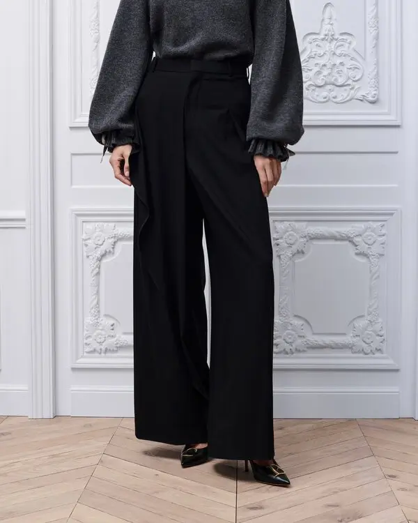 Dior Draped Regular-fit Pants