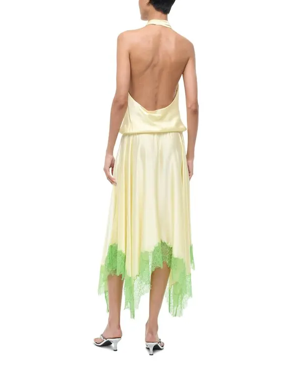 Staud Elira Dress - Key Limes
