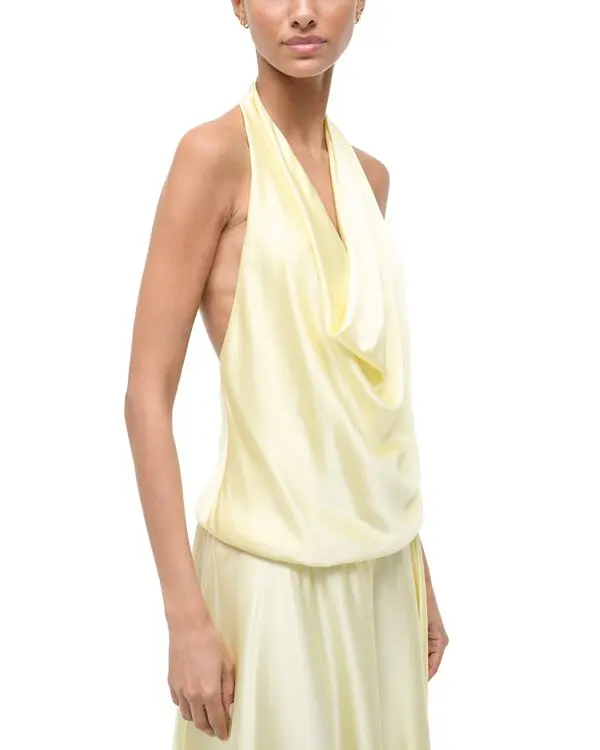 Staud Elira Dress - Key Limes