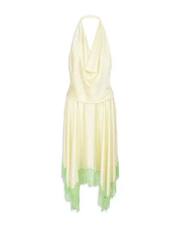 Staud Elira Dress - Key Limes