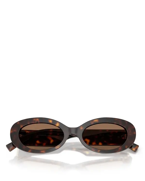 Dolce & Gabbana Oval Sunglasses, 53mm