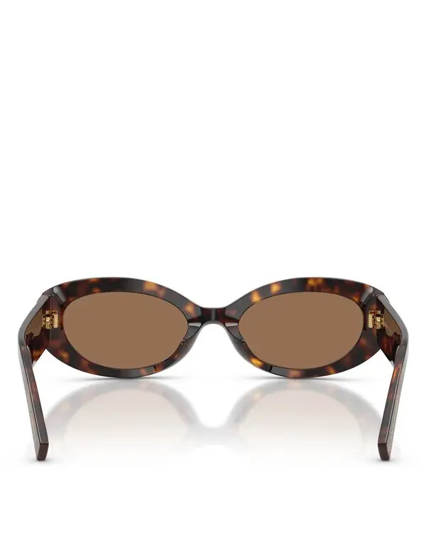 Dolce & Gabbana Oval Sunglasses, 53mm