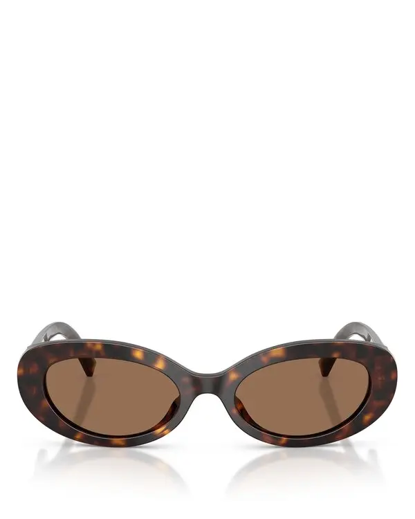Dolce & Gabbana Oval Sunglasses, 53mm
