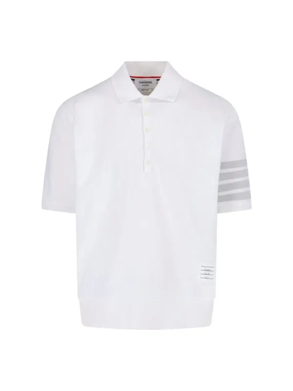 Thom Browne Polo Shirt "4 Bar