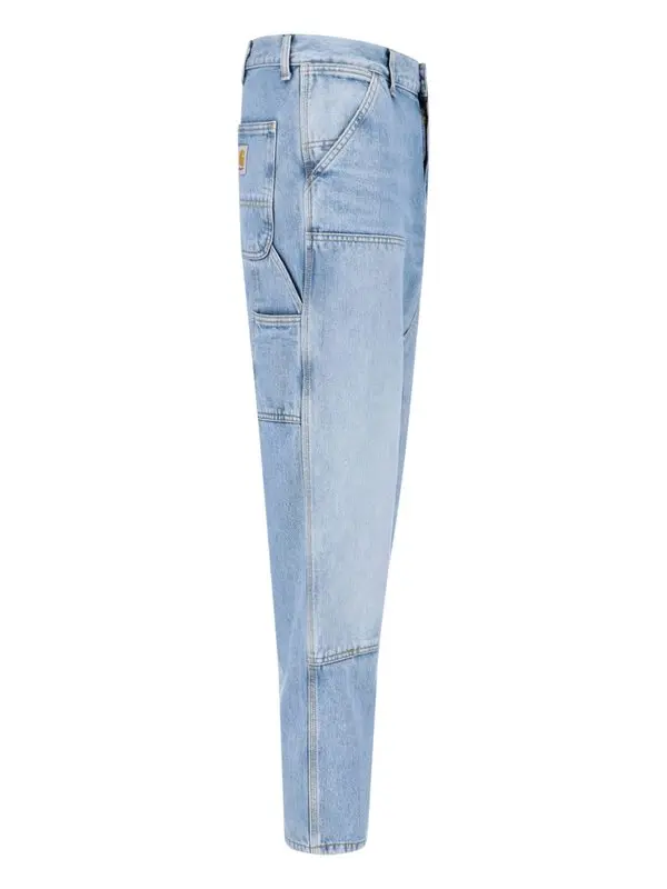 Carhartt Work In Progress Og Double Knee Jeans - Light Blue