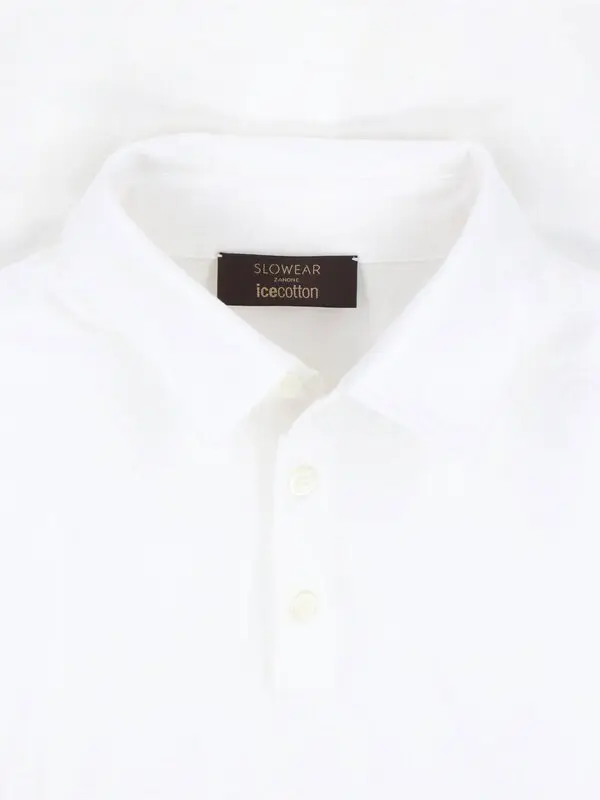 ZANONE Cotton Polo Shirt - White