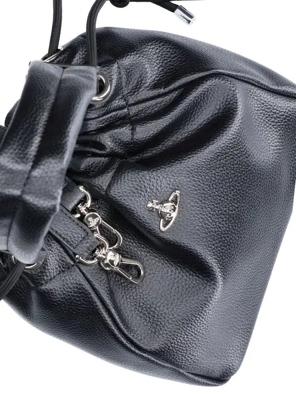 VIVIENNE WESTWOOD Hilary Mini Bucket Bag - Black