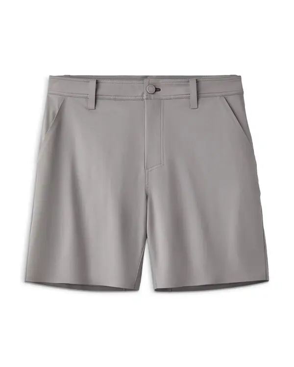 RHONE Commuter Flyweight 7" Shorts - Light Gray