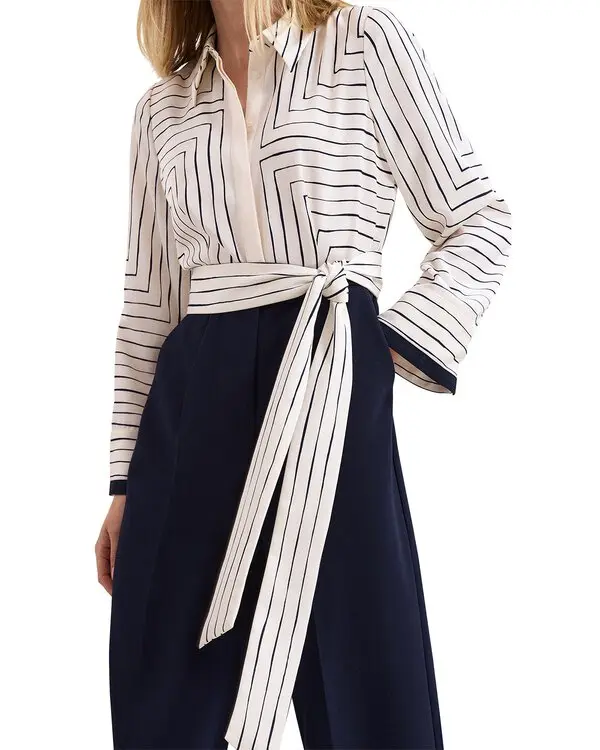 PHASE EIGHT Geovanna Colorblocked Jumpsuit