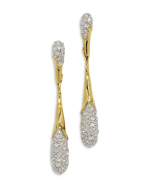 Alexis Bittar Solanales Crystal Tear Drop Earrings
