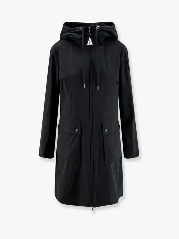 Moncler Laerte Long Jacket - Black