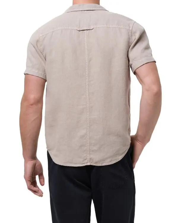 Citizens Of Humanity Short Sleeve Pocket Cairo Shirt - Wheat