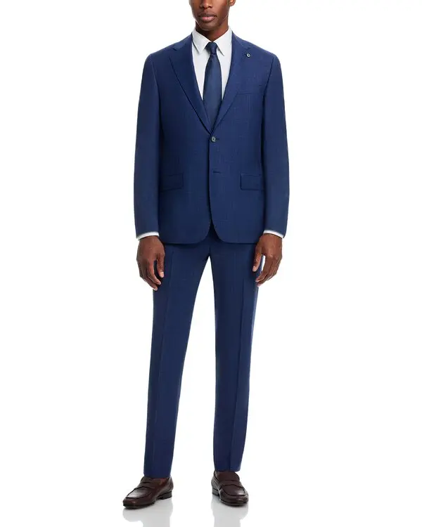 Hart Schaffner Marx Classic Fit Tonal Plaid Suit