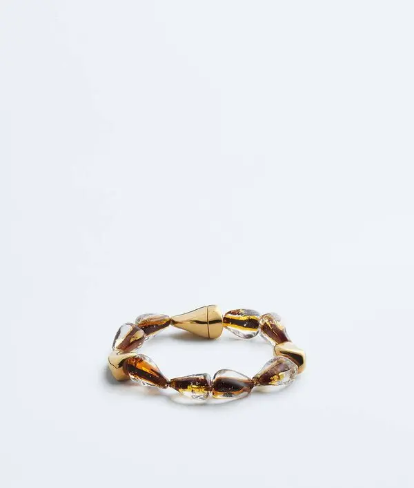 Bottega Veneta Prisma Glass Bracelet - Taffy