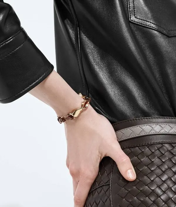 Bottega Veneta Prisma Glass Bracelet
