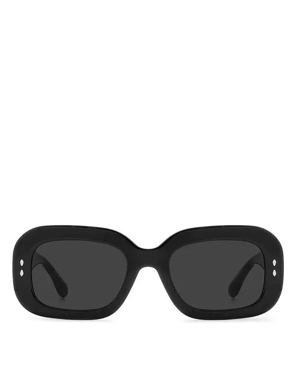 Isabel Marant Étoile 53mm Rectangular Sunglasses - Black
