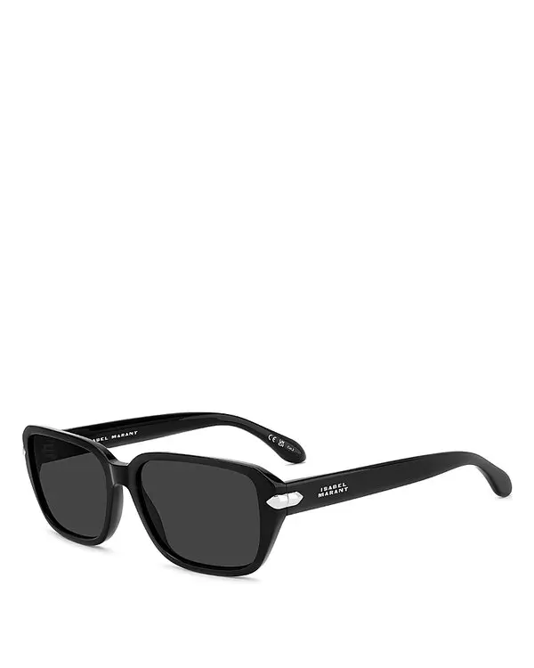 Isabel Marant Étoile Geometrical Sunglasses, 58mm - Black