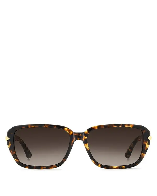 Isabel Marant Geometrical Sunglasses, 58mm - Havana