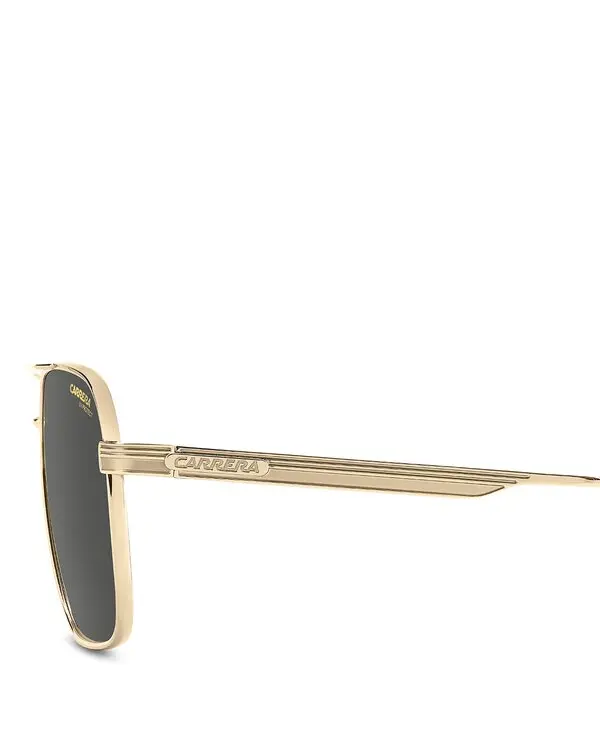 Carrera Eyewear Double Bridge Square Sunglasses, 57mm