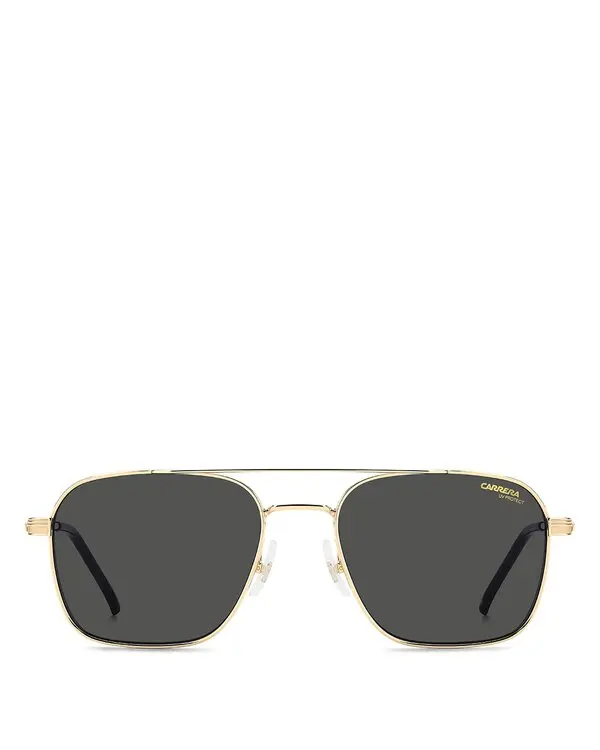 Carrera Eyewear Double Bridge Square Sunglasses 57mm
