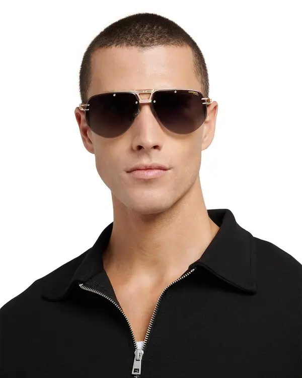 Carrera Eyewear Pilot Sunglasses 63mm