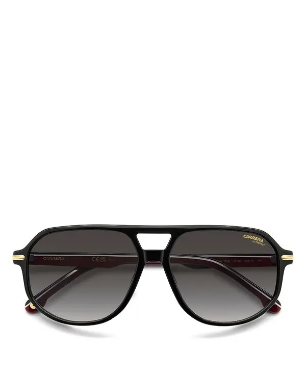 Carrera Eyewear Navigator 59mm Sunglasses - Black Red