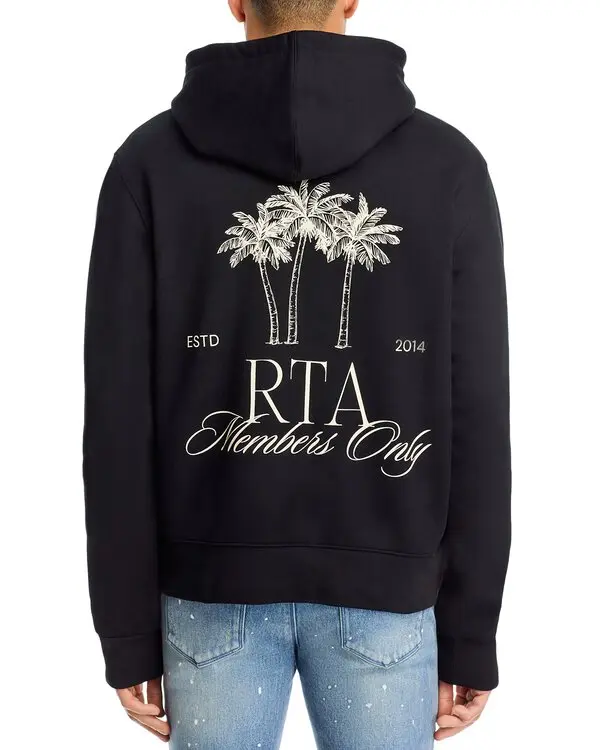 RtA Palm Tree Logo Hoodie