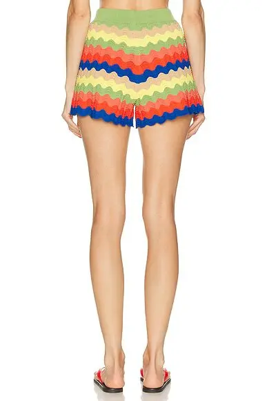 SIMONMILLER Marzo Wave Knit Short
