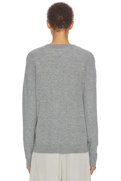 THE ROW Nian Cashmere V-neck Pullover
