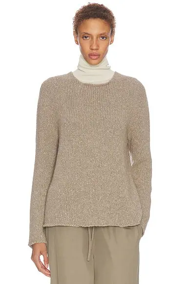 THE ROW Nitha Cashmere Pullover - Dune