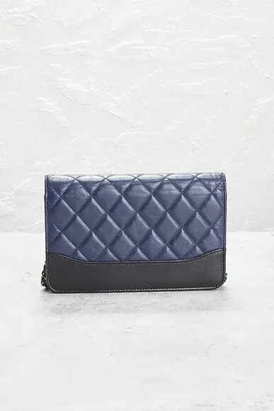 Chanel Lambskin Gabrielle Wallet On Chain