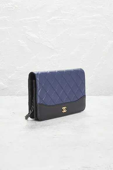 Chanel Lambskin Gabrielle Wallet On Chain