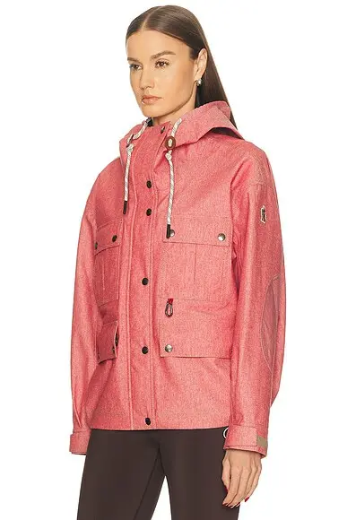 Moncler Beziers Field Jacket - Red
