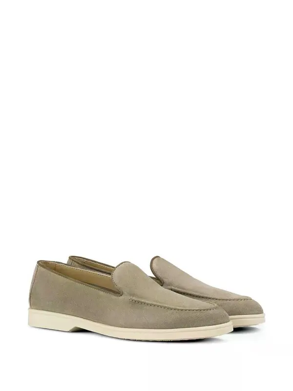 DOUCAL'S Suede Loafers - Grey